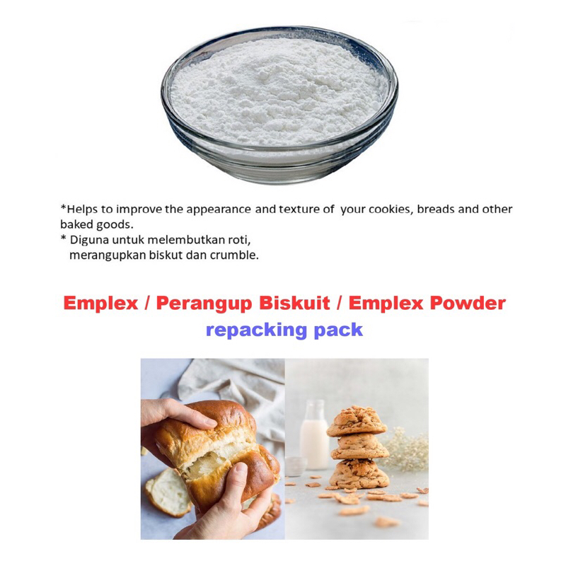 Emplex / Perangup Biskuit / Emplex Powder halal repacking pack 50g ...