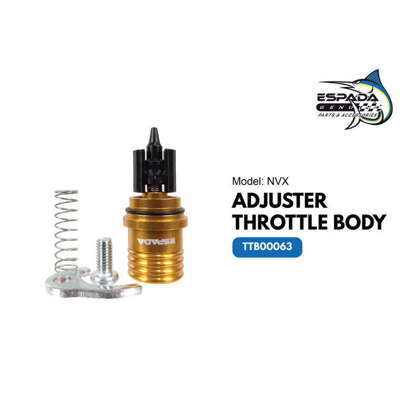 YAMAHA NVX155 NMAX155 (100% ORIGINAL ESPADA) ADJUSTER THROTTLE BODY ...