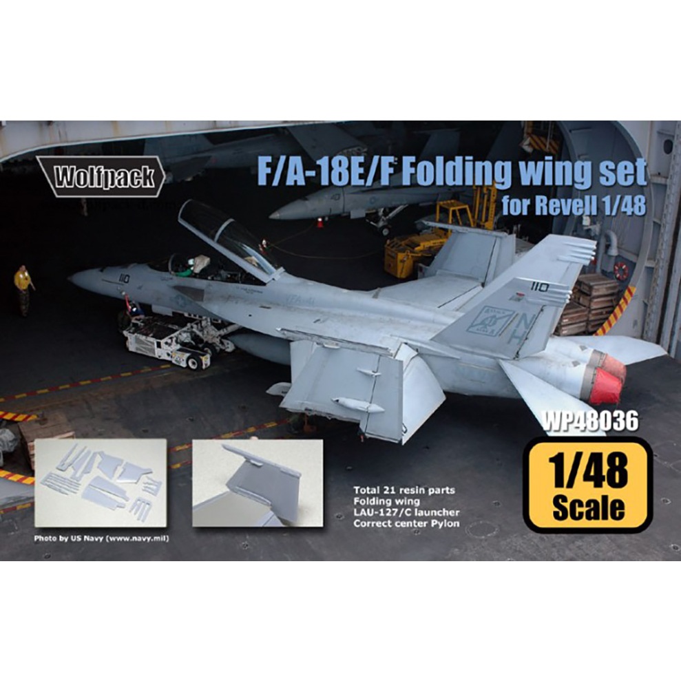 Wolfpack WP48036 1/48 F/A-18E/F Super Hornet Folding Wing Set for ...