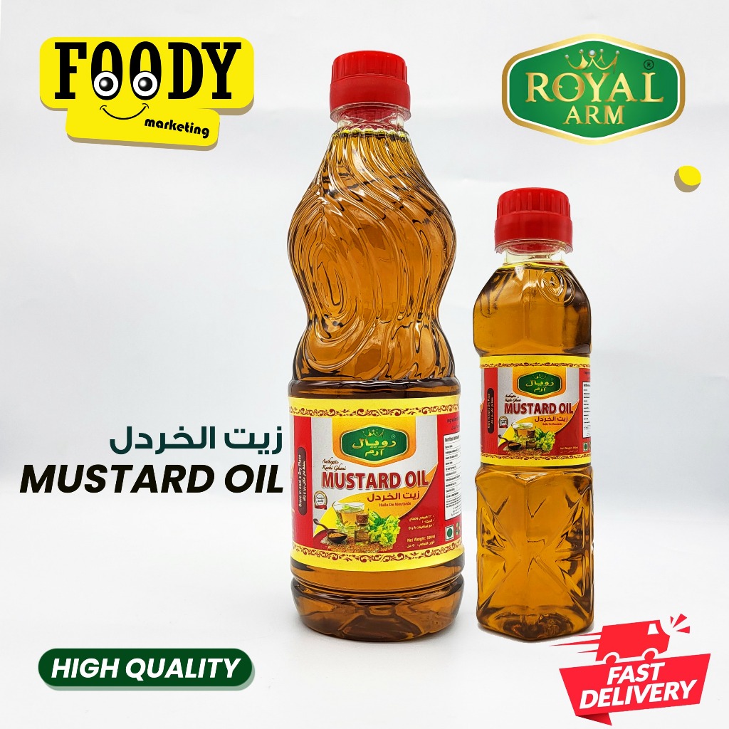 Royal Arm Mustard Oil / Minyak Sawi - 500ml | 200ml | Shopee Malaysia