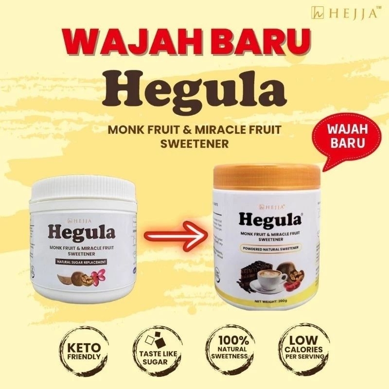 HEGULA ALTERNATIF PENGGANTI GULA PUTIH(MONK AND MIRACLE FRUIT)[AgentHQ ...