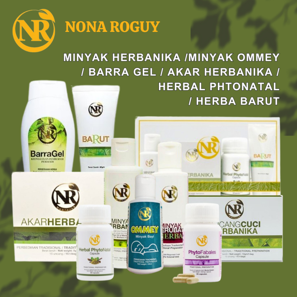 NONA ROGUY (NR) PRODUK-MINYAK HERBANIKA/MINYAK ANGIN BABY/MINYAK OMMEY ...