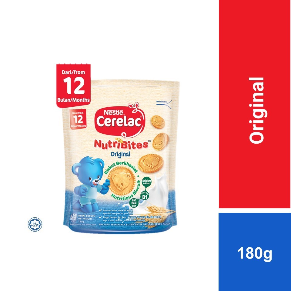 Nestle Cerelac Nutribites - Original (180g) | Shopee Malaysia
