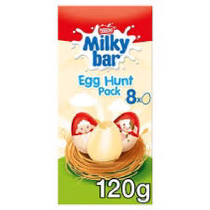 Nestle chocolate milky bar egg hunt 8pcs 120g | Shopee Malaysia