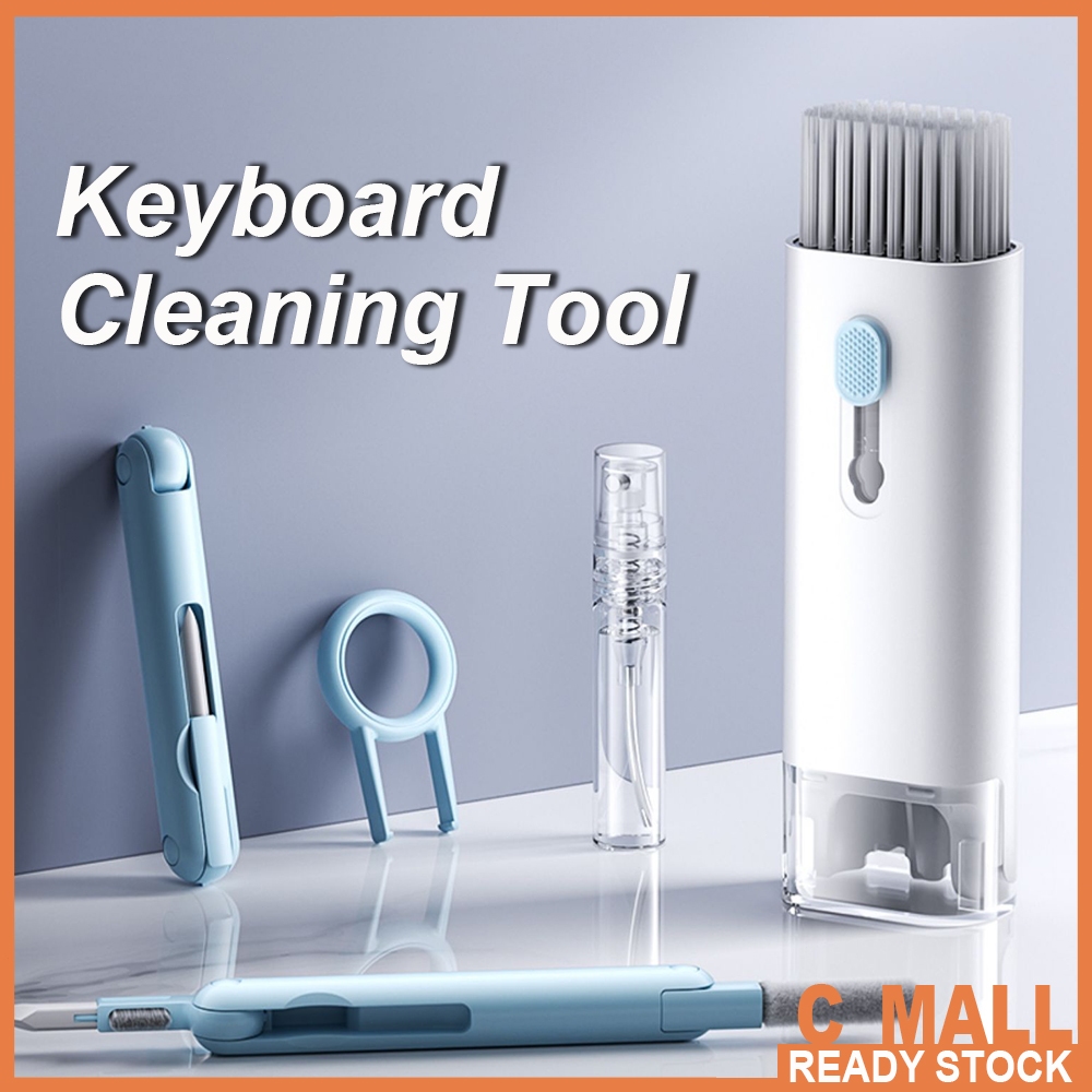 7-in-1 Computer Cleaning Kit Keyboard Cleaning Kit Earphone Cleaner ...