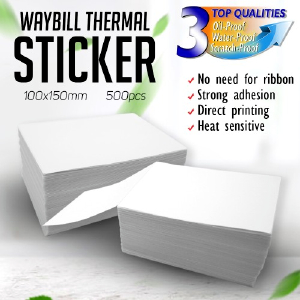 Thermal Barcode Sticker for Thermal G-Printer | Waybill Thermal Sticker ...
