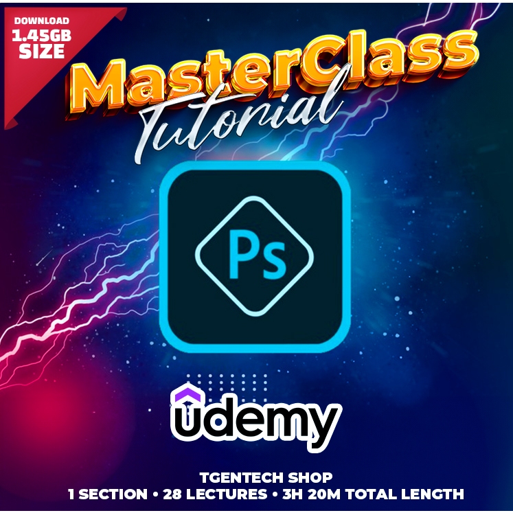 🔥 Udemy Adobe Photoshop Cc Essentials Photoshop Course Zero To Hero Masterclass Tutorial 