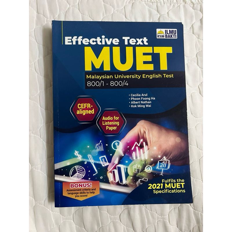 Effective Test MUET (Malaysian University English Test) | Shopee Malaysia