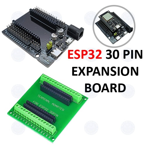 ESP32 30 Pin I/O Shield Expansion Base Board Dev Kit V1 Terminal ...