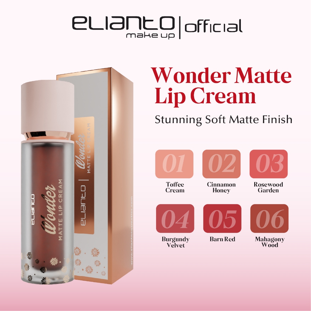 Elianto Wonder Matte Lip Cream | Long Lasting Lip Matte Makeup Cosmetic ...