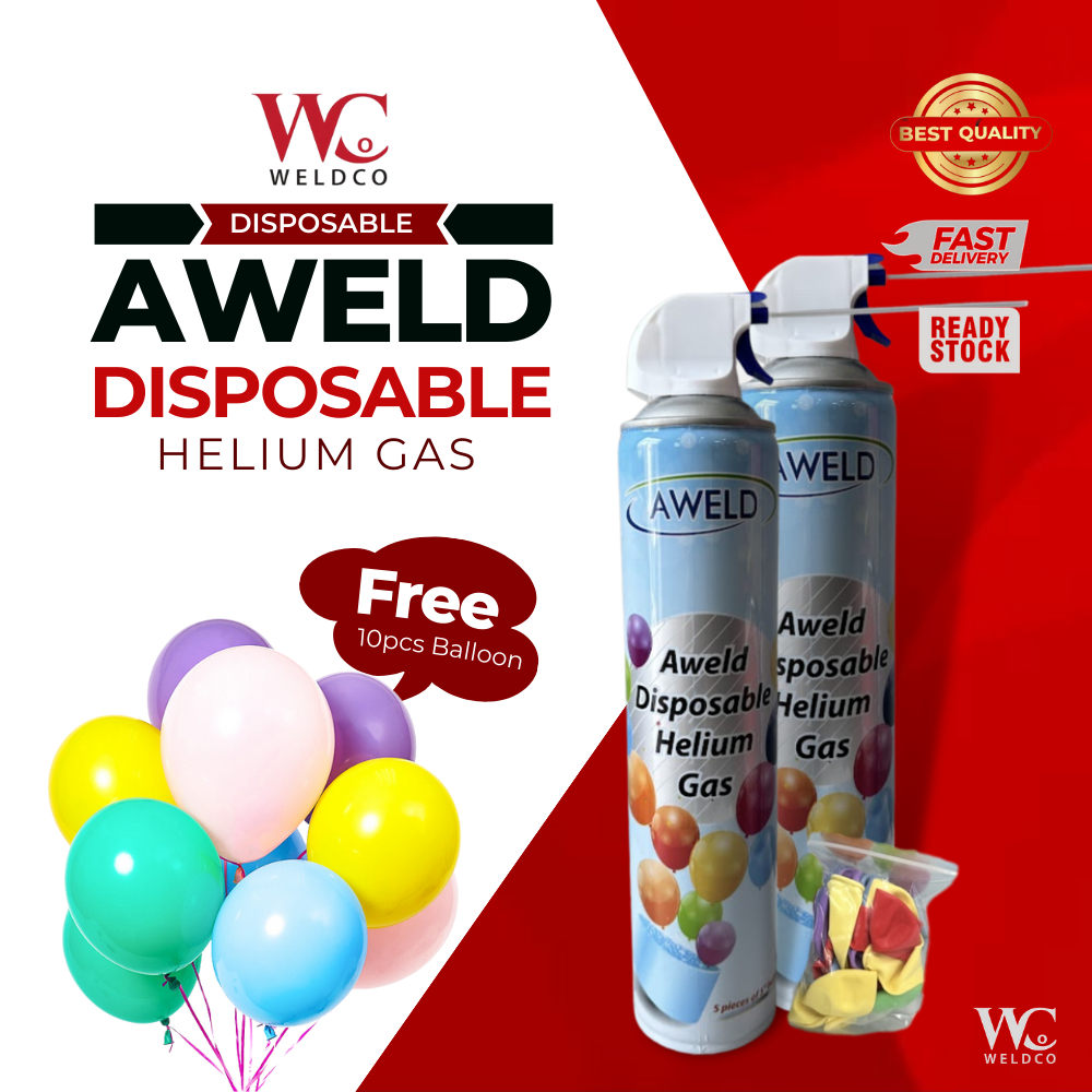 [READY STOCK] Aweld Disposable Helium Gas for 5inch 🎈(Mini Portable ...