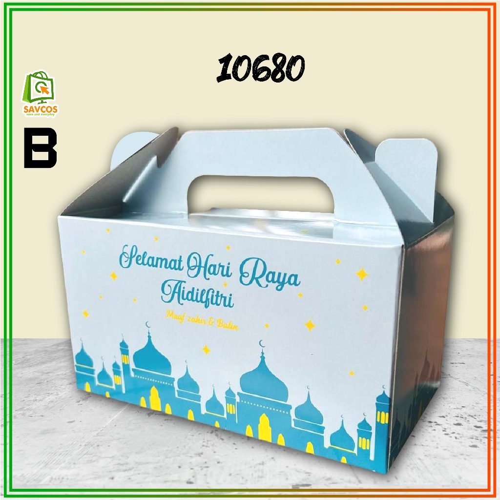 2024 Hari Raya Aidilfitri Gift Box Kotak Kuih Raya Packaging Gift Bag ...