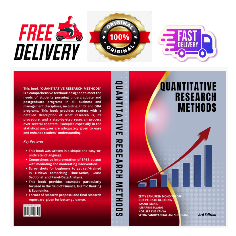 Quantitative Research Methods [3rd Edition] (FREE SHIPPING - Shipping ...