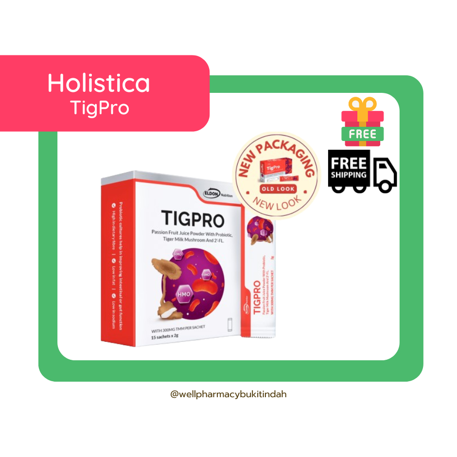 Holistica TigPro Powder (TMM+HMO+Probiotic) EXP: 8/2025 (WITH FREE ...