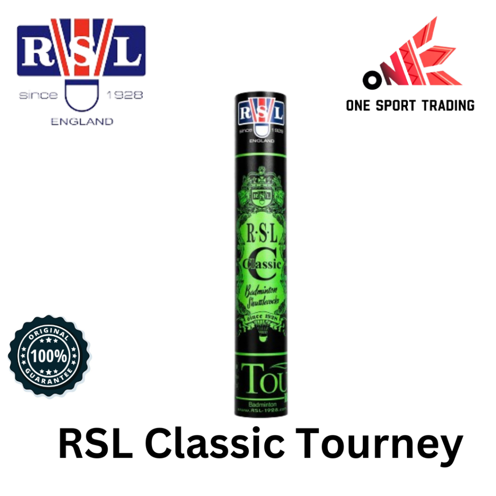 (Ready Stock) RSL Badminton Shuttlecock Classic Tourney 100% Authentic ...