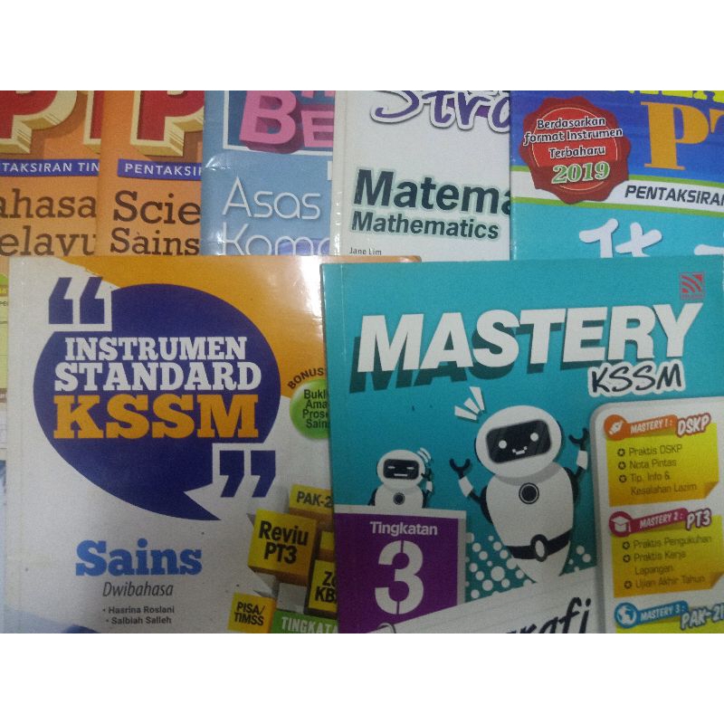 PRELOVED FORM 3 BOOKS (ASK/SCIENCE/MATHEMATICS/BAHASA CINA/BAHASA ...