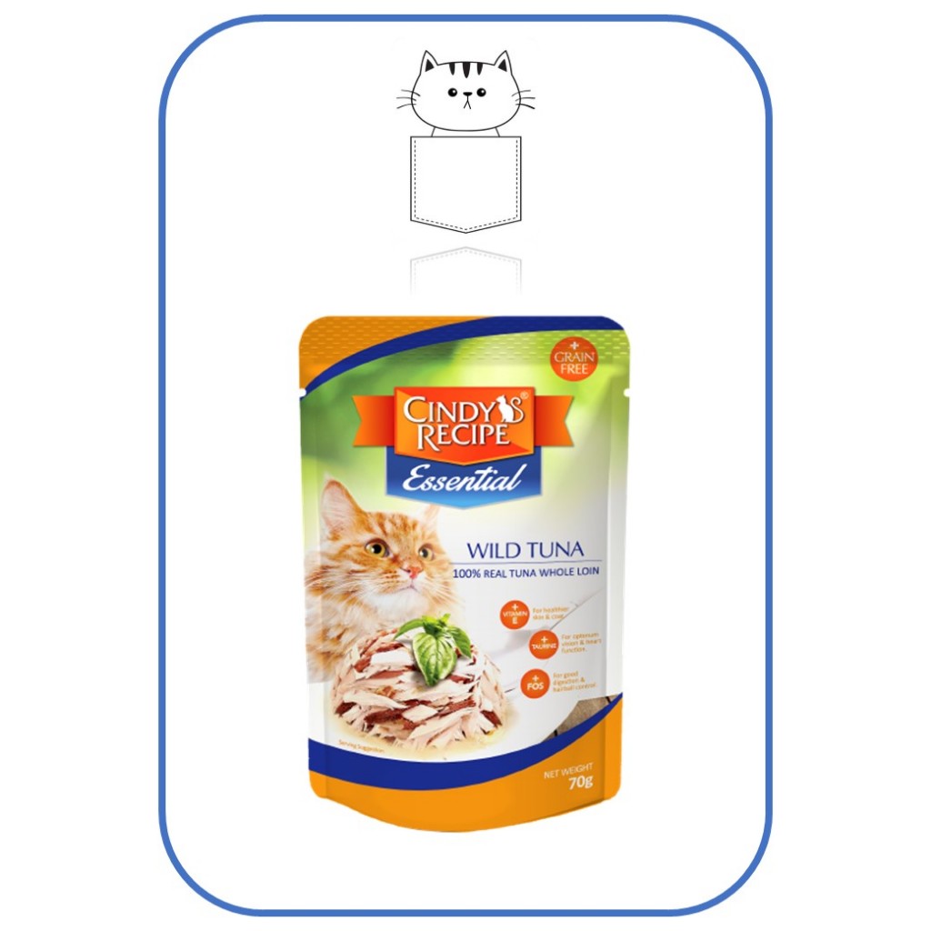 CINDY RECIPE ESSENTIAL 70GM WET POUCH | Shopee Malaysia