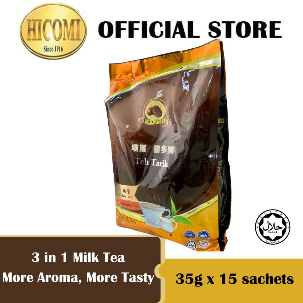 HICOMI Teh Tarik 525g (35g x 15 sachets) | Shopee Malaysia