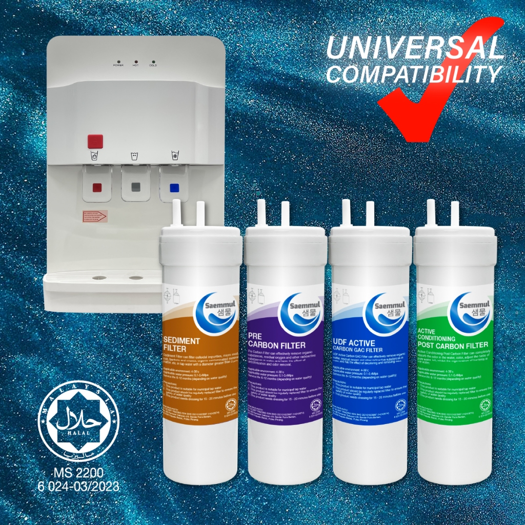 Enhanced Water Filter SAEMMUL 8" Mineral Stage Set-Advanced Filtration ...