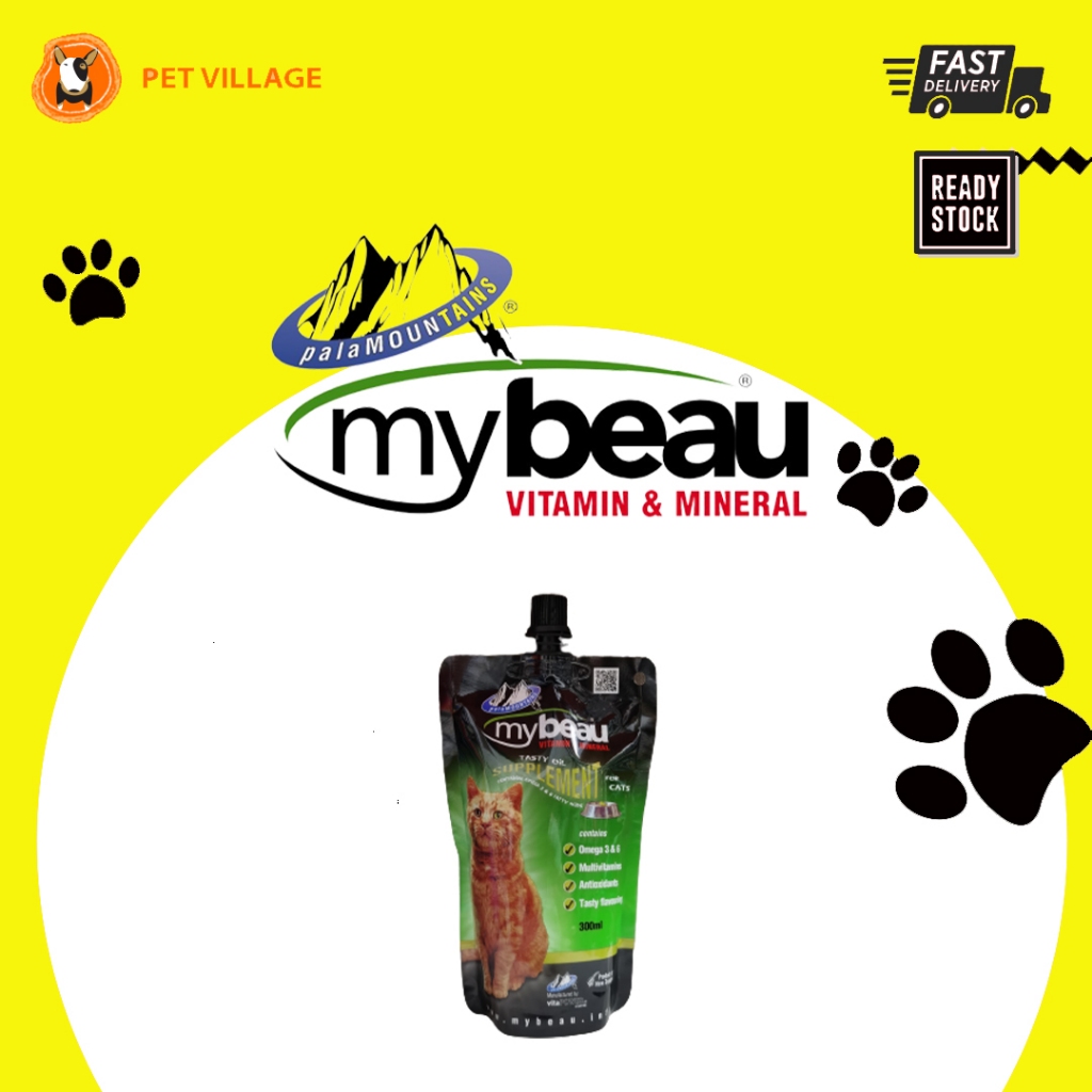 MYBEAU Tasty Oil Supplement For Cats 300ml (EXP:April"25) | Shopee Malaysia