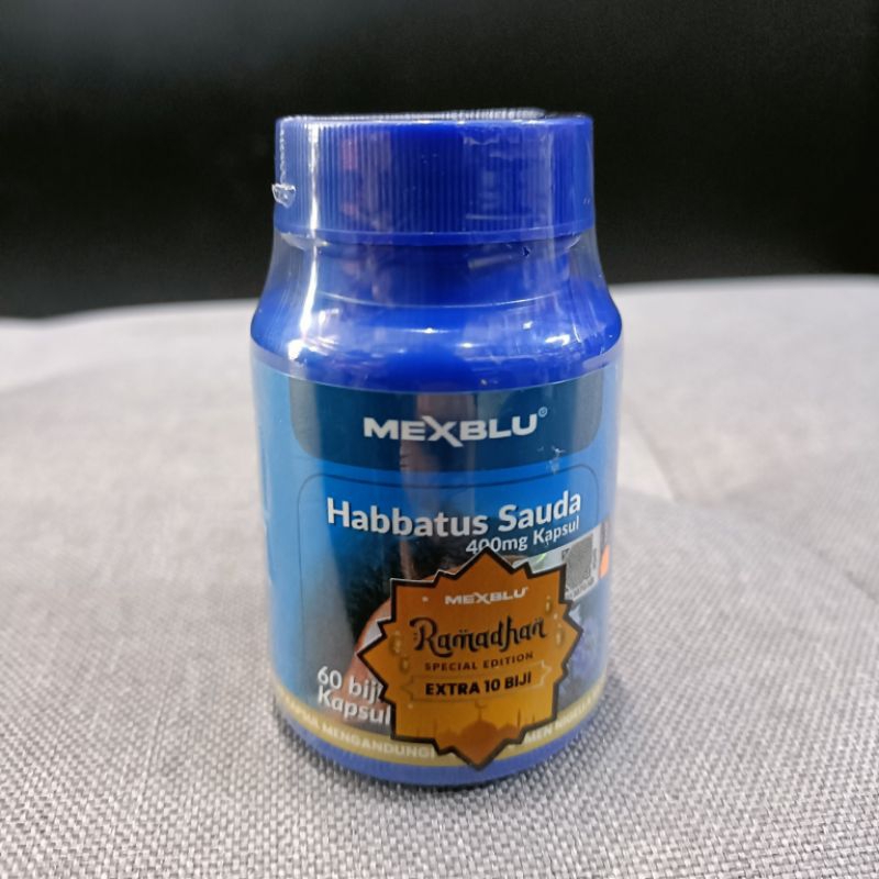 MAGIC BLUE Habbatus Sauda Kapsul 100% Asli Tanpa Campuran (RAMADHAN ...