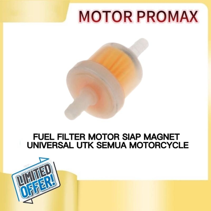 *FUEL FILTER MOTOR SIAP MAGNET UNIVERSAL UTK SEMUA MOTORCYCLE* | Shopee ...