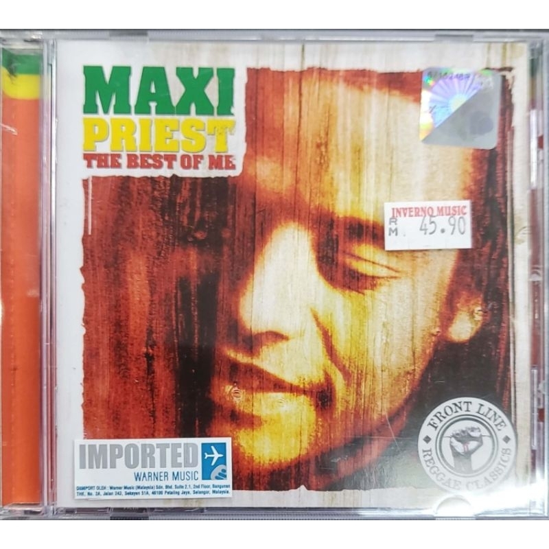 Maxi Priest - The Best Of Me (CD) | Shopee Malaysia