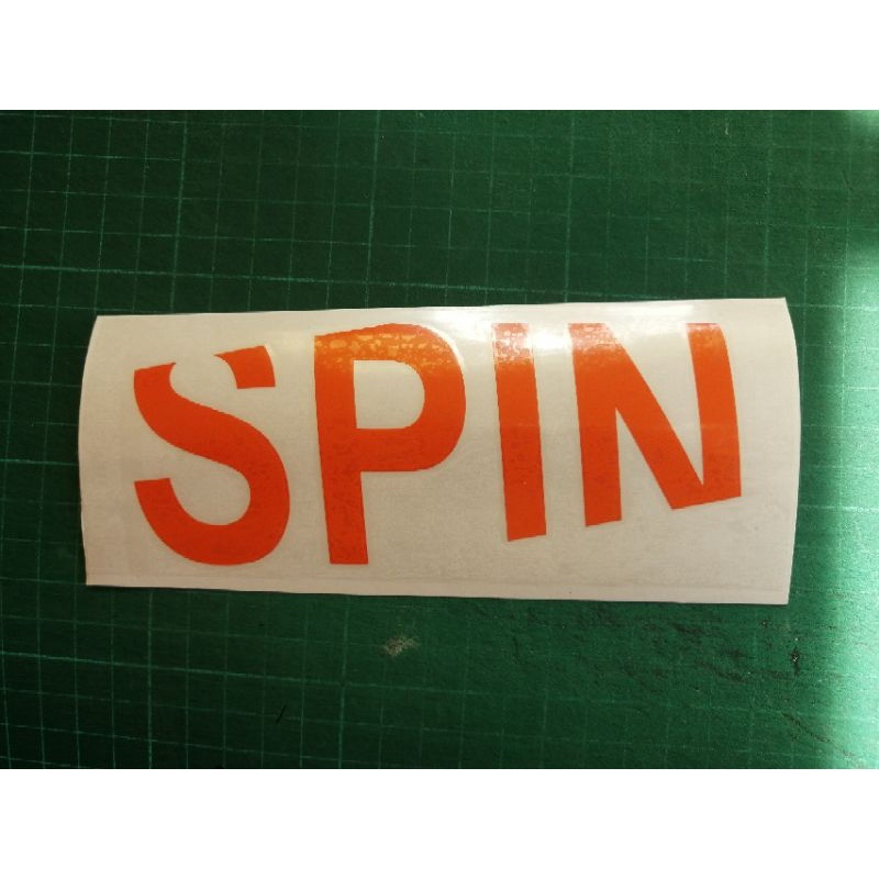 sticker SPIN sticker potong | Shopee Malaysia