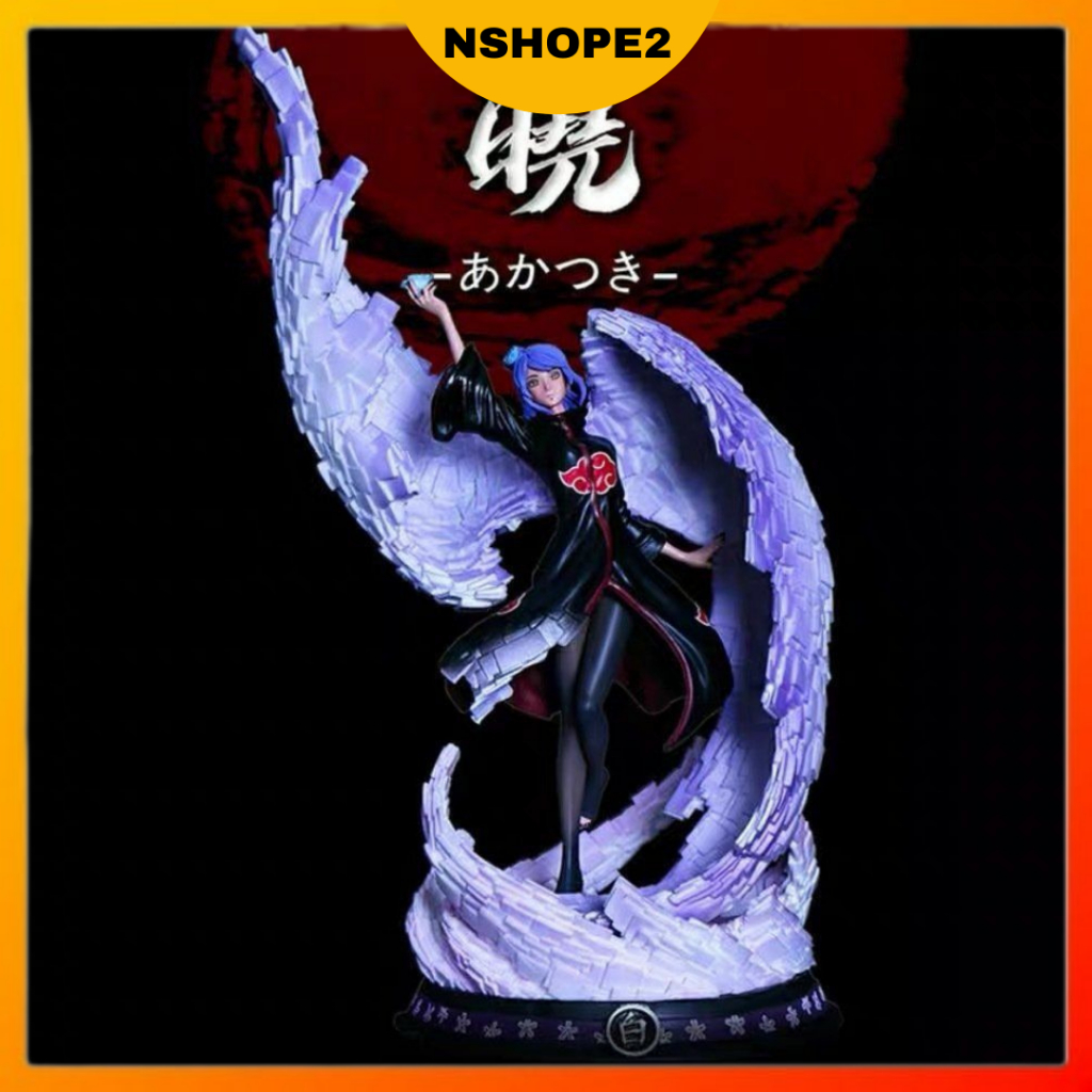 39CM NARUTO AKATSUKI RESONANCE CS KONAN PAPER RAIN GK FIGURE STATUE ...