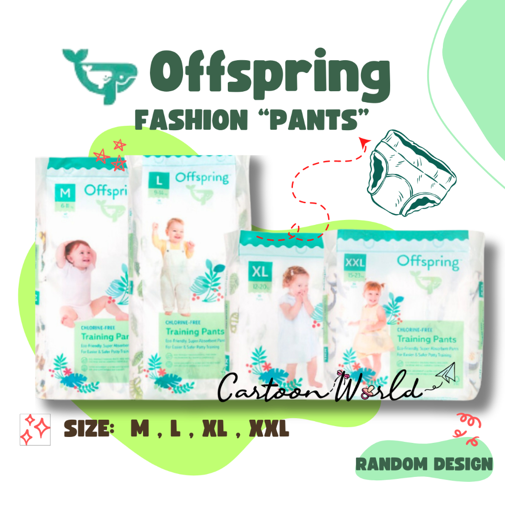 Offspring Diapers Fashion Pants Diaper | Shopee Malaysia