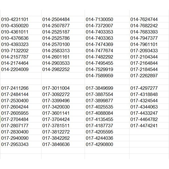 VIP Hotlink Prepaid Number C | Shopee Malaysia