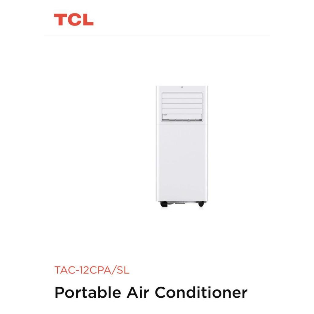 TCL Portable Air Conditioner Non Inverter TAC-12CPB/PSL - 1.5HP ...