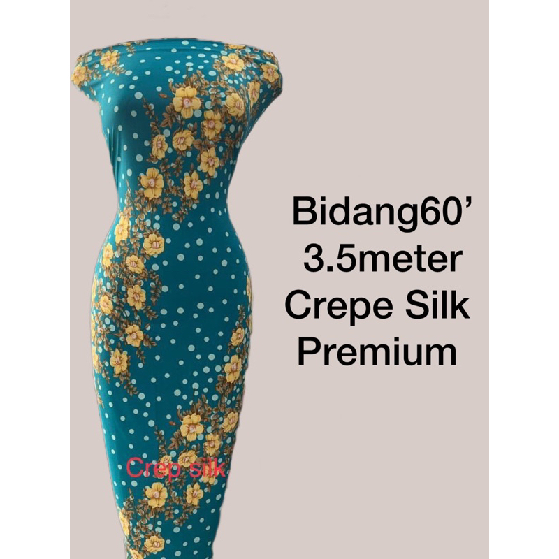 Kain Pasang Raya Aidilfitri 2025 Viral Oren Bata Peach Cream Biru Hitam Sutera Mango Crepe Silk ...