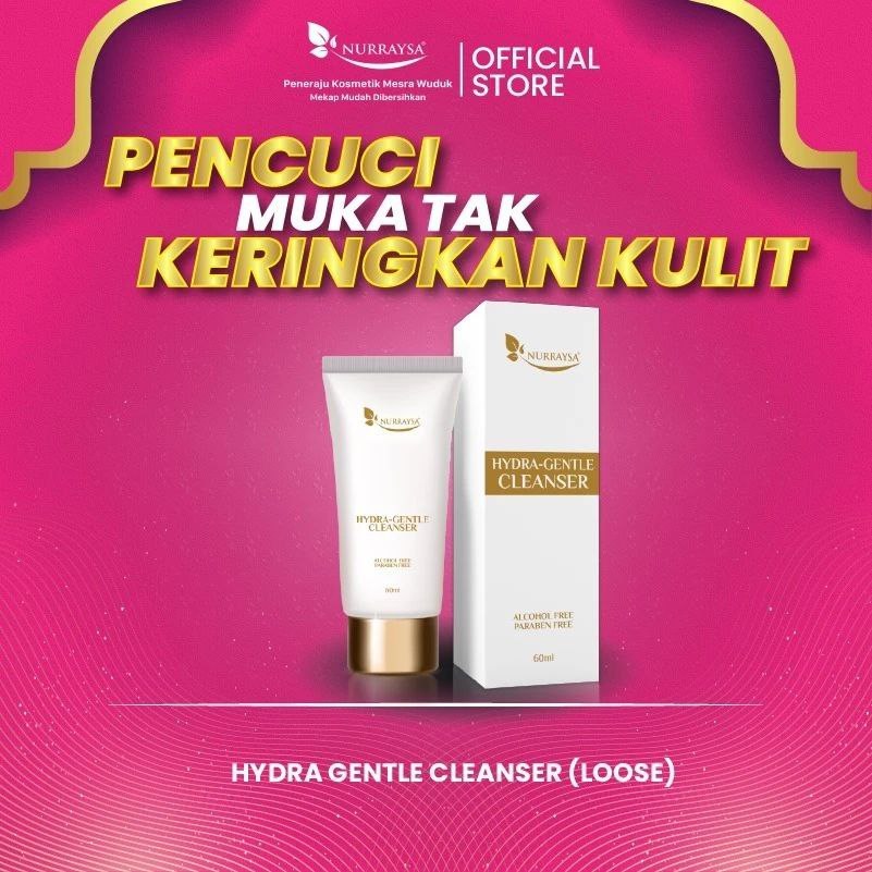 NURRAYSA HYDRA GENTLE CLEANSER Facial Wajah , Hydra facial wash ...