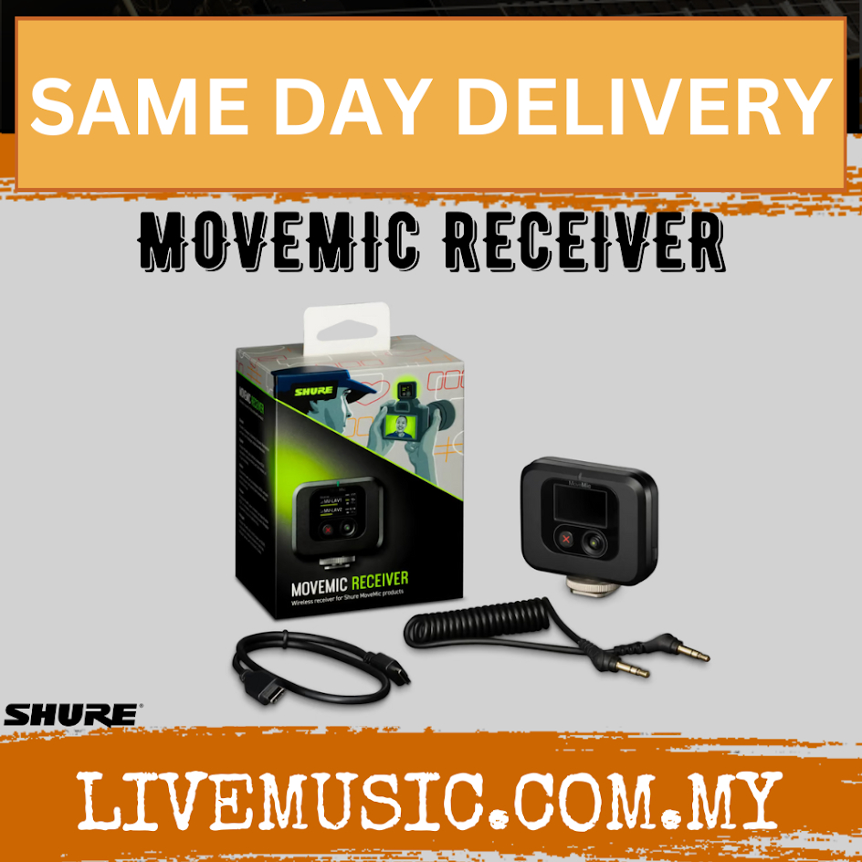 Shure MOVEMIC RECEIVER Wireless Receiver For MoveMic ( MOVEMIC-RECEIVER ...