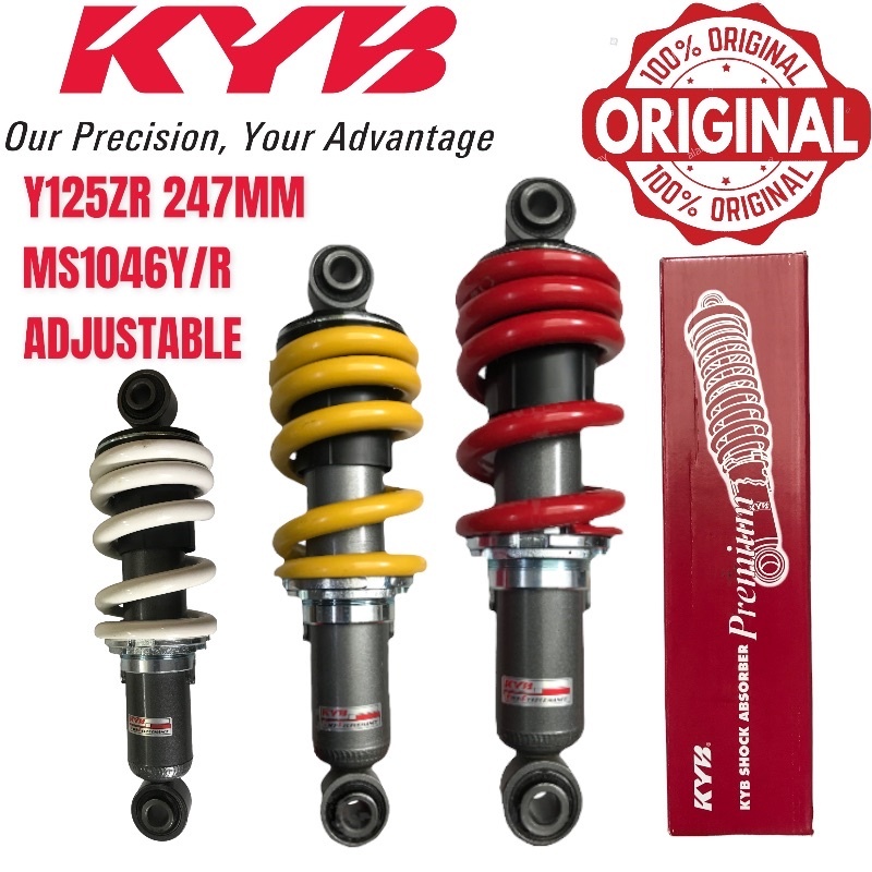KYB Y125ZR ADJUSTABLE ABSORBER 0 MONOSHOCK MONO SHOCK Y125ZR Y125Z Y125 ...