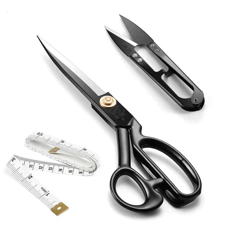 Professional Tailor Scissors 10 inch Heavy Duty Sewing Fabric Scissors ...