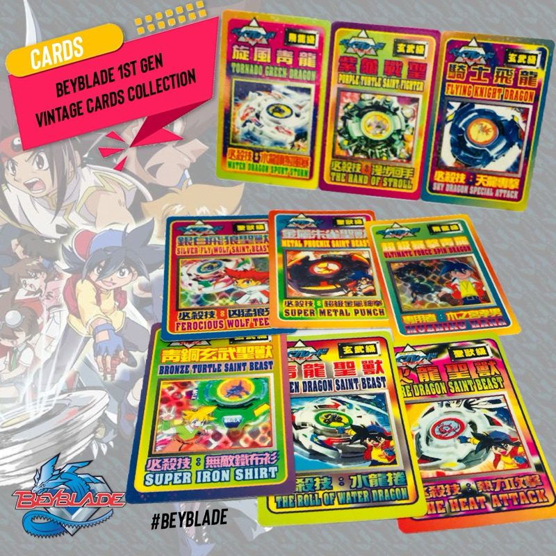 BEYBLADE CARD VINTAGE COLLECTION | Shopee Malaysia