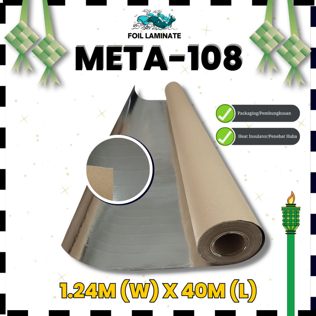META-108 (40M-L) Packaging Penebat Haba Heat Insulation Cargo ...