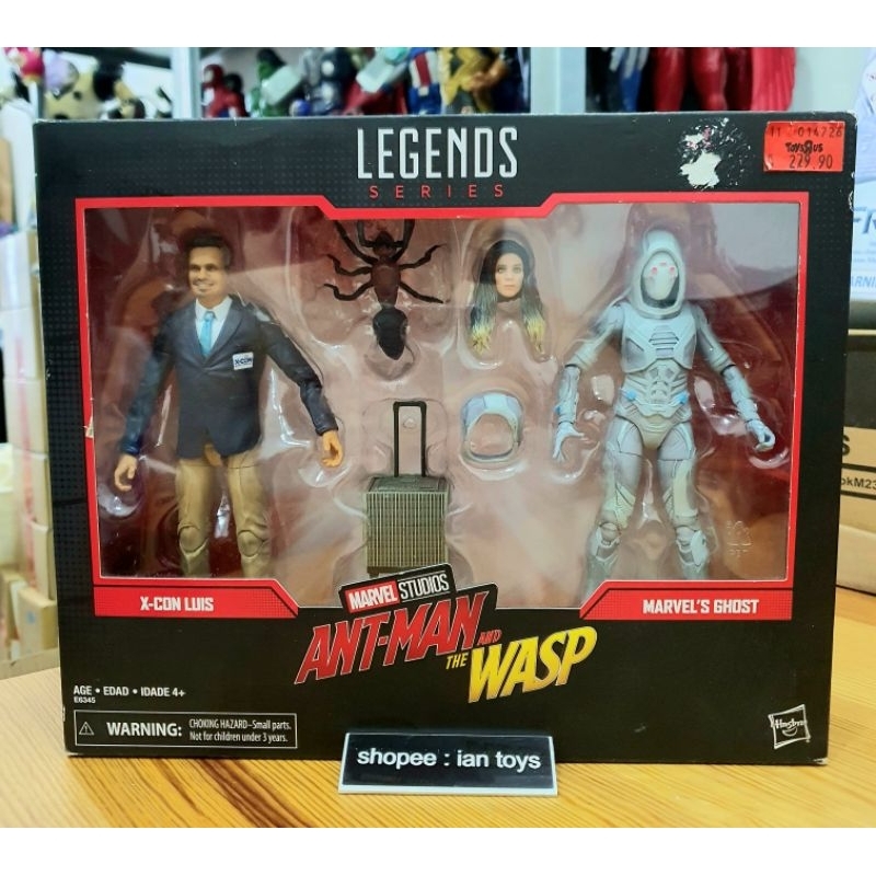 🔥🔥🔥 (NEW) HASBRO MARVEL LEGENDS SERIES X-CON LUIS MARVEL'S GHOST ANT ...