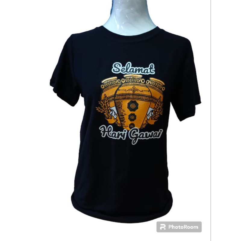 BAJU GAWAI / T-SHIRT GAWAI / SELAMAT HARI GAWAI / TAJAU SELAMAT HARI GAWAI / BLACK | Shopee Malaysia
