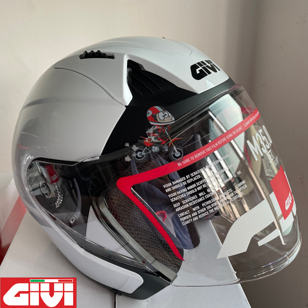 GIVI M35.0 SCUDO M350BG767 M350BB912 SOLID GREY/WHITE S/M/L/XL/2XL ...