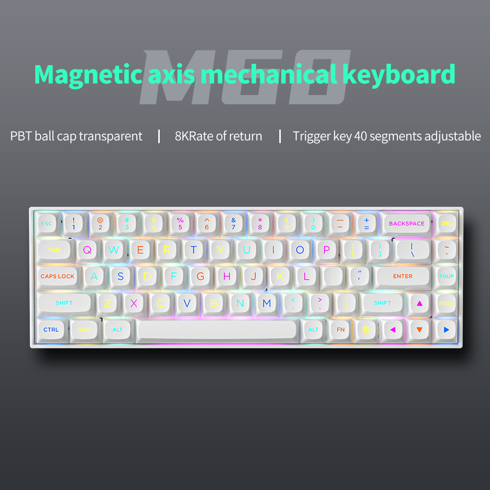 Zifriend HZ68 RGB Magnetic Switch Hall Effect Switch 60% Layout ...