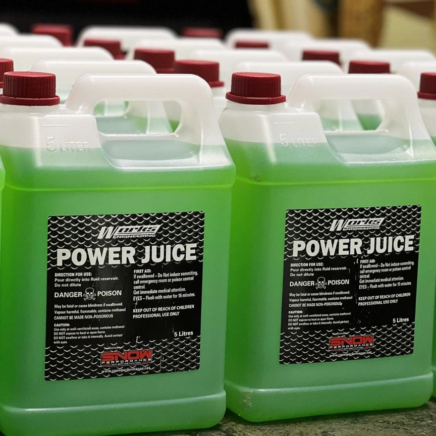 GREEN Power Juice / Water-Methanol Injection Kit Boost Juice 5L Premix ...