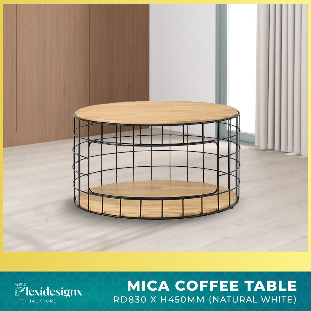 Mika Simple Durable Coffee Table For Living Room / Cafe Table / Cafe ...