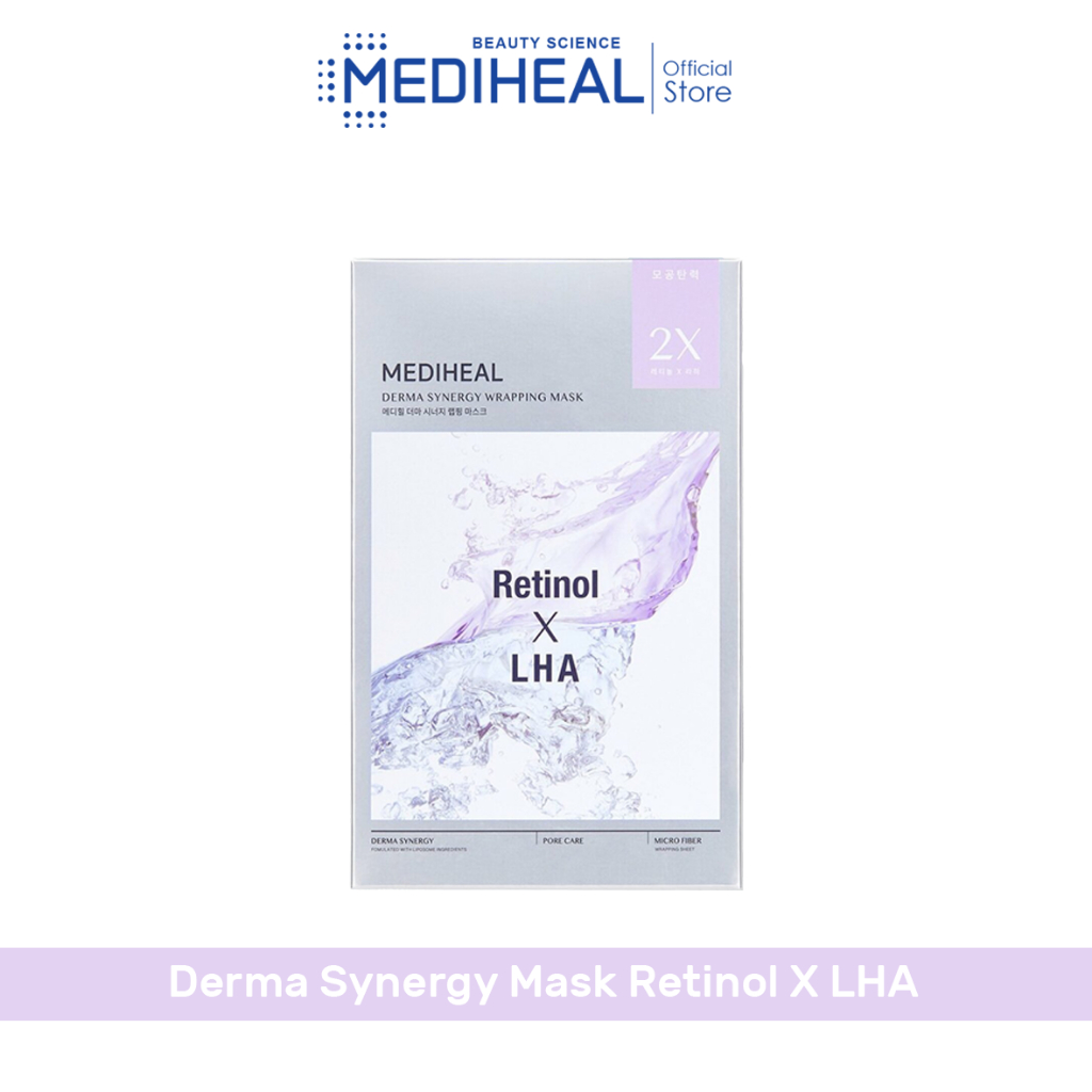 Mediheal Derma Synergy Mask Retinol X LHA (4s) | Shopee Malaysia