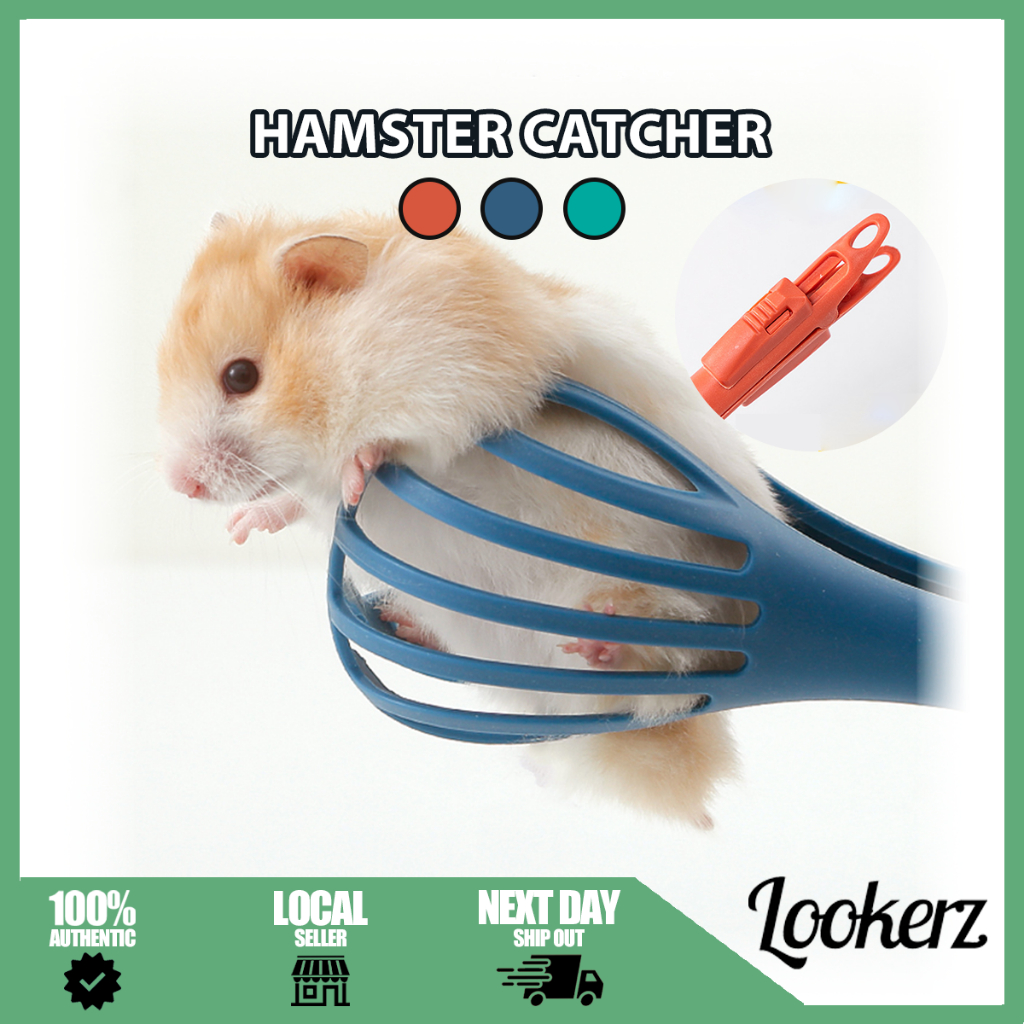 [MY] Hamster Catcher/ Anti-Bite Hamster Clips/ Long Handle Jaw Clamp ...