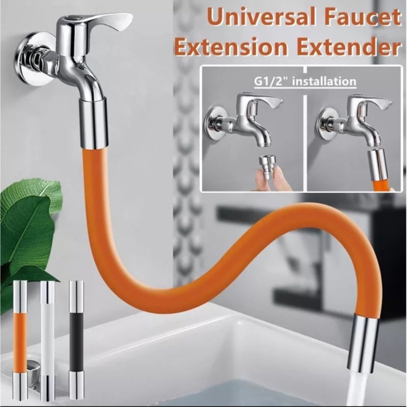 Faucet Extension Paip Extender 360 Rotating Water Tap Extension ...