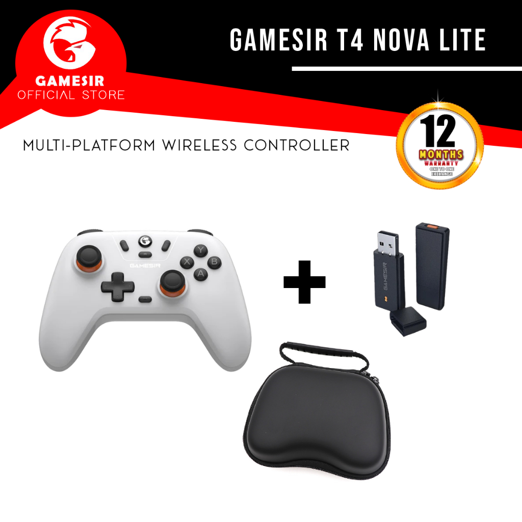 Gamesir T4 Nova Lite Multi-Platform Wireless Game Controller Bluetooth ...