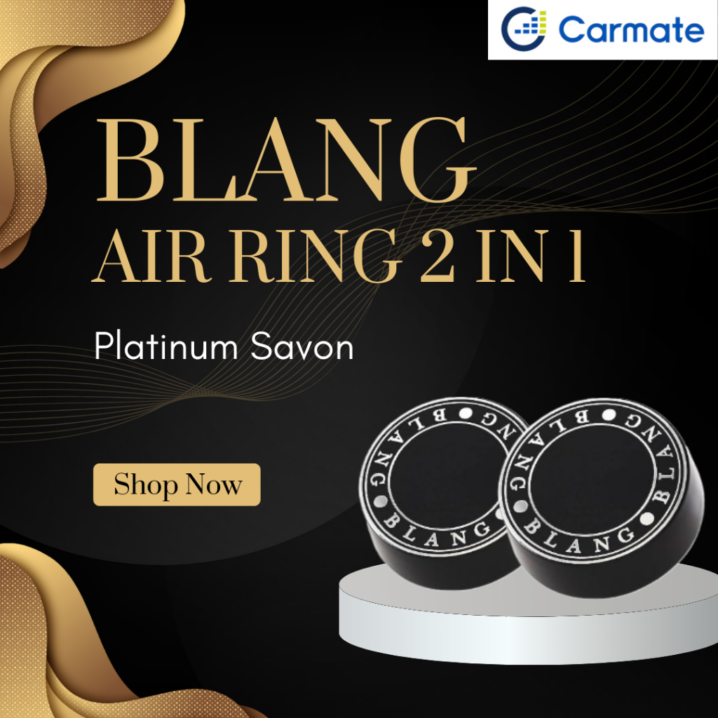 Original Japan Car Perfume CARMATE BLANG Air Ring (2 in 1) PLATINUM SAVON | Shopee Malaysia